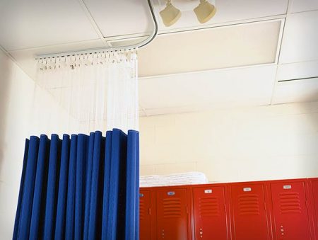 Inpro corporation cubicle track and curtains - McClain Associates